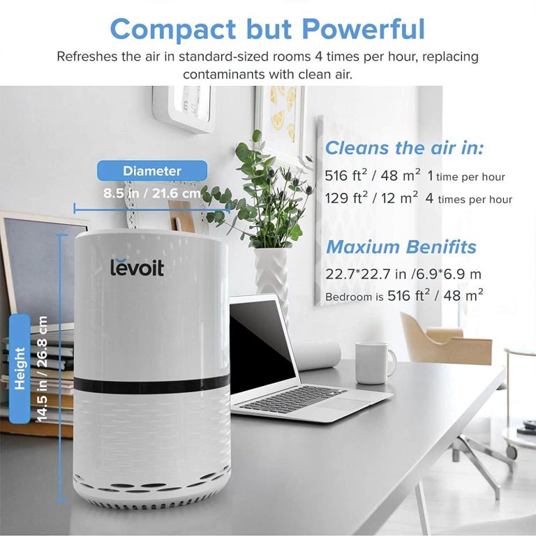 Levoit LV-H132 Air Purifier Review - Heat Pump Source