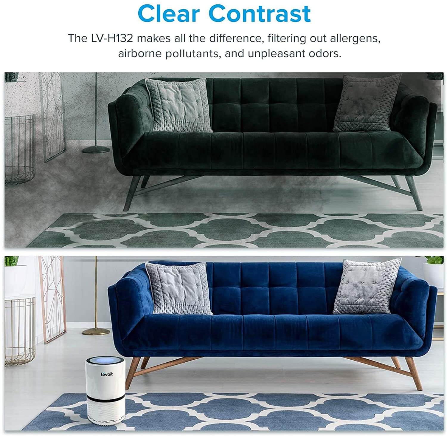 Levoit LV-H132 Air Purifier Review - Heat Pump Source